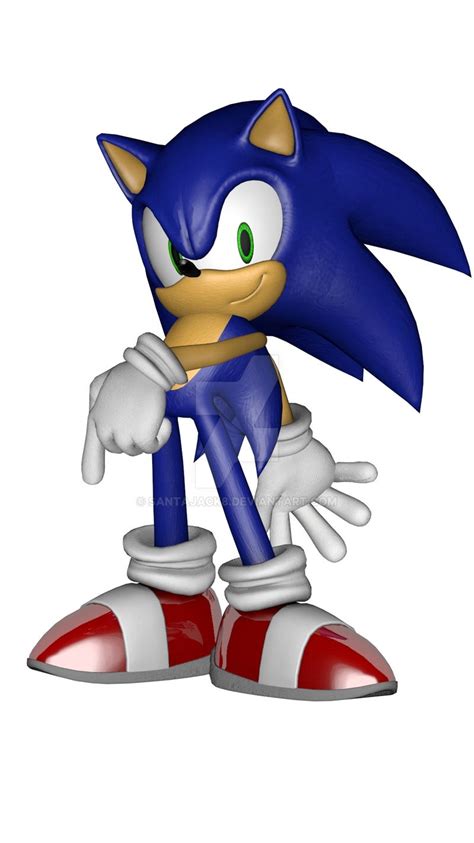 Sonic Pose By Santajack8 On Deviantart