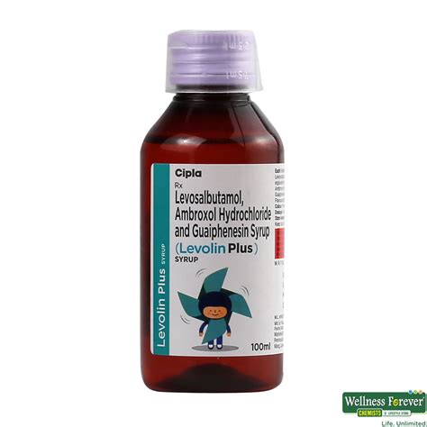 Buy Levolin Plus Syrup 100 Ml Online At Best Prices Wellness Forever