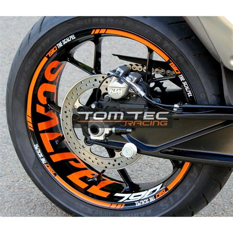 Ktm Rim Sticker Tattoos Ktm Motorcycle Decal Sticker
