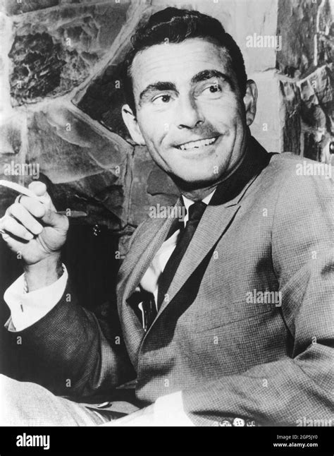 Rod Serling Writer And Creator Of The Twilight Zone And Night Gallery