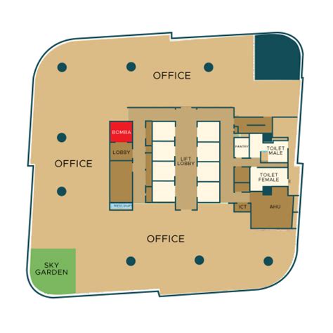 Floor Plan Menara Jland