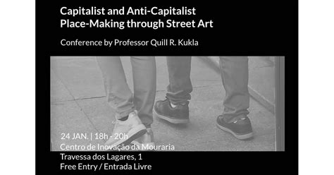 Evento Conferência “capitalist And Anti Capitalist Place Making
