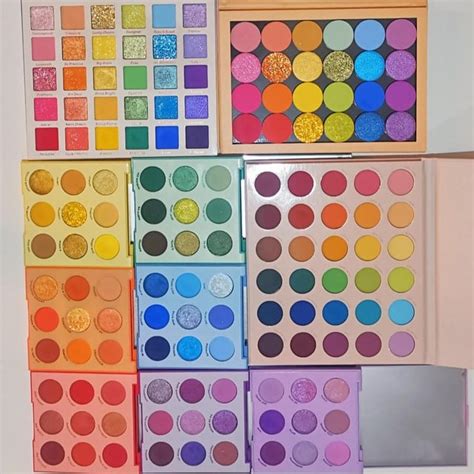 Laid My Entire Palette Collection Out So You Can See The Order I Will