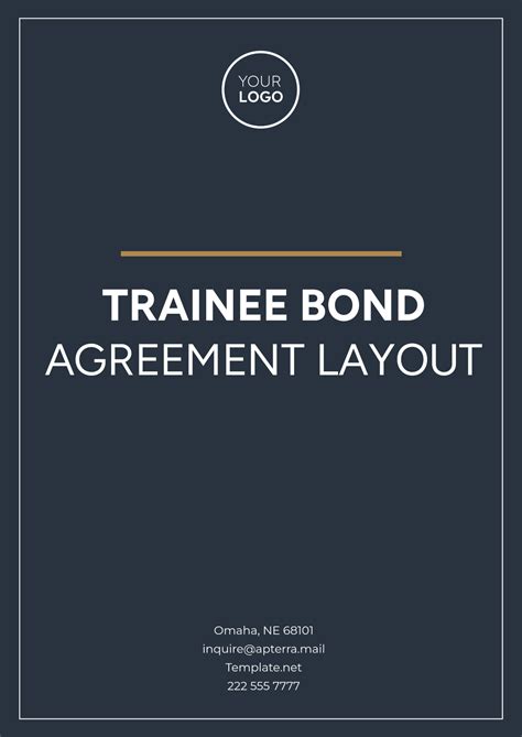 Free Training Agreement Templates Editable And Printable