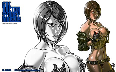 Rule 34 Bare Shoulders Belt Blush Bottomless Breast Hold Breasts