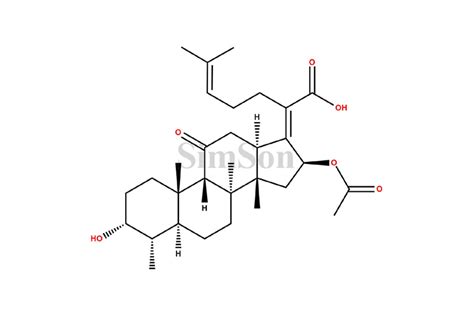 Fusidic Acid Ep Impurity H Cas No 16711 91 4 Simson Pharma Limited