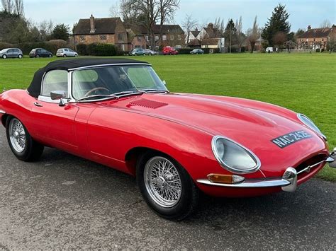 1965 Jaguar E Type Silver Manual 4 Speed Left Hand Drive In