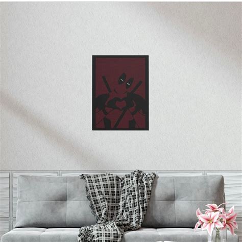 Deadpool 2016 Handwritten Script Poster Etsy