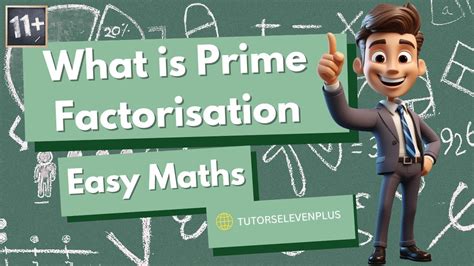 What Is Prime Factorisation Easy Maths Youtube