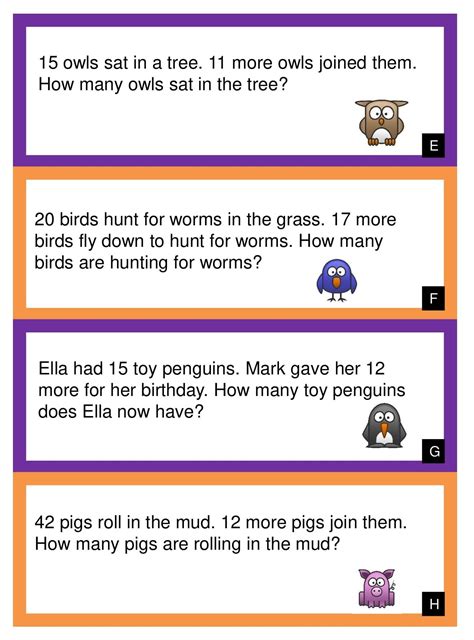 10 Amazing 1st Grade Math Word Problems Worksheets Samples Worksheet Hero