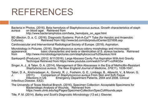 Abscess Aspirate Specimen Analysis Final Pptx