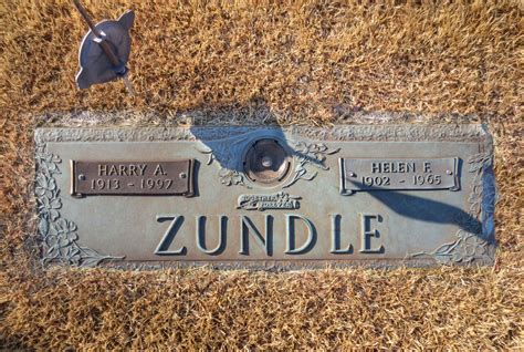 Helen Francis Kleintop Zundle 1902 1965 Mémorial Find A Grave