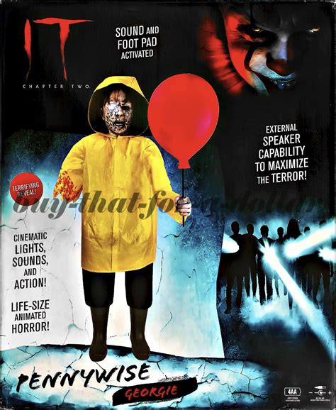 New It Chapter 2 Pennywise Georgie Reveal Animatronic Animated