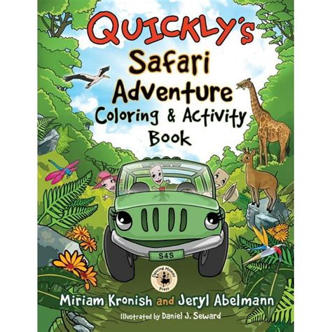 Quicklys Safari Adventure Coloring And Activity Book Paperback