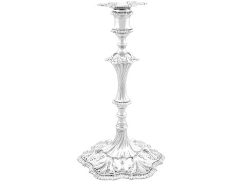 Antique Sterling Silver Candle Holders For Sale At 1stdibs