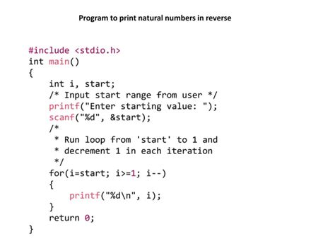 Control Structures In C Pptx Programming Languages Computing