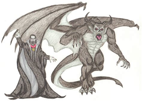 Horrified Dracula True Form By Gavinoeldiabloguapo On Deviantart