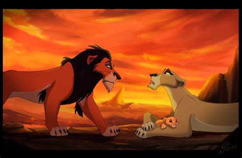 Lion King Scar And Zira