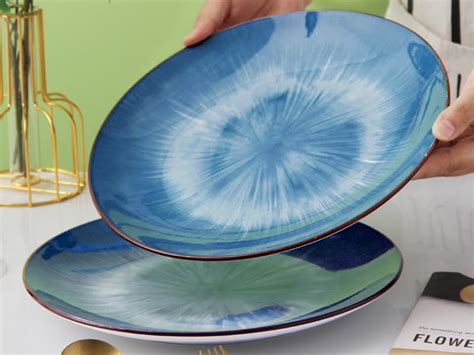 Ceramic Dinner Plates Set Of 6 105 Inch Ceramic Plates