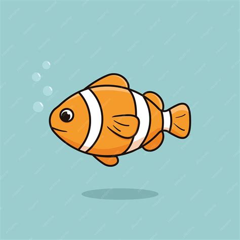 Pez Nemo Arte Vectorial Vector Premium
