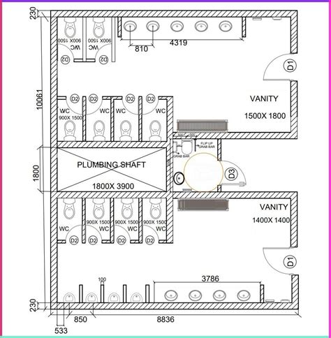 Untitled Bathroom Design Plans Public Restroom Design Restroom Design