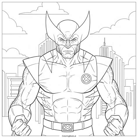 40 Wolverine Coloring Pages Free Pdf And Png Printables