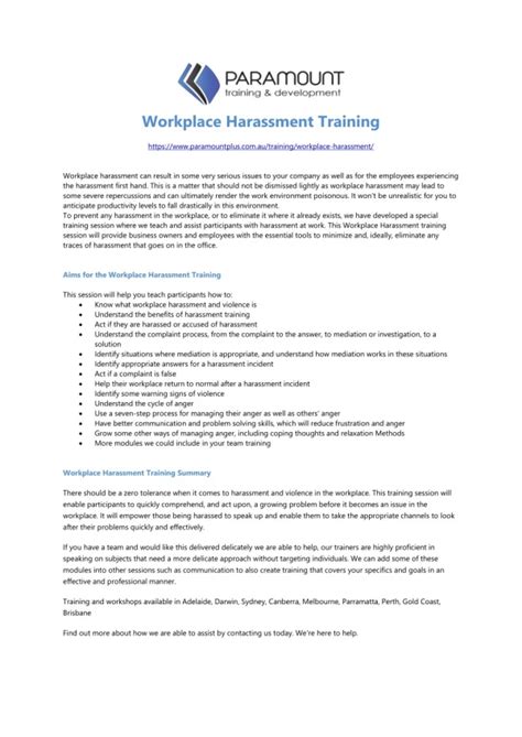 Ppt Workplace Harassment Powerpoint Presentation Free Download Id