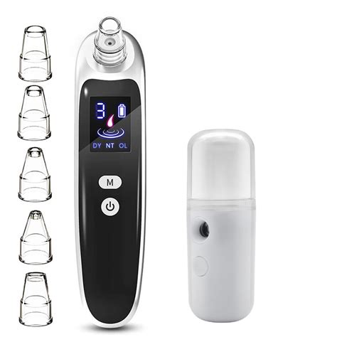 Electric Blackhead Remover Vacuum Cleaner Black Do Grandado