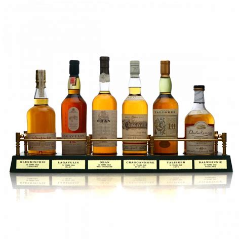Classic Malts Of Scotland 6 X 70cl Includes Display Stand Whisky