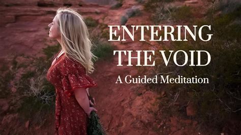 Entering The Void Meditation With Sound Bath Youtube