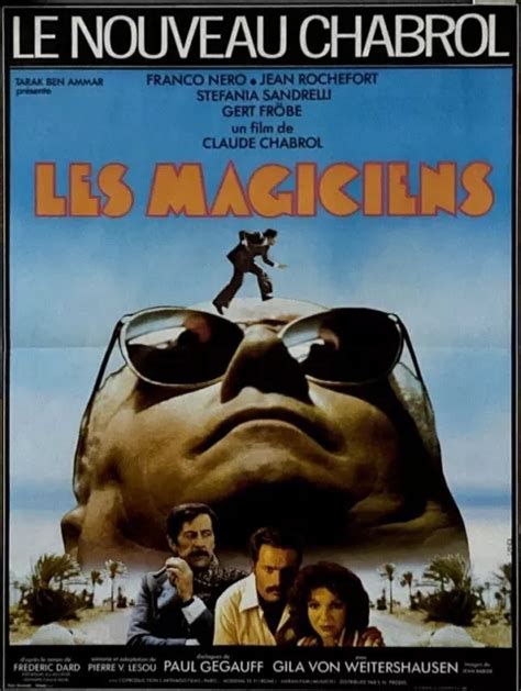 Frederic Dard Chabrol Franco Nero Stefania Sandrelli Les Magiciens 1976