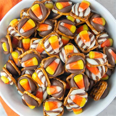 Candy Corn Hershey Kisses