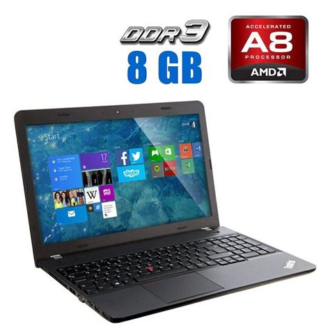 Купить ноутбук Б класс Lenovo Thinkpad E555 156 1366x768 Tn Amd