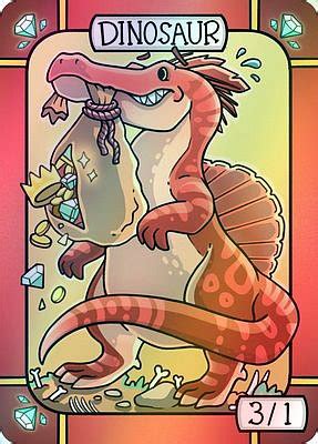 Dinosaur Mtg Token 31 Mtg Token Tokensformtg Best Custom Tokens
