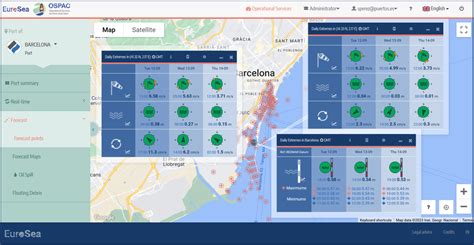 Oceanographic Services For Ports And Cities Ospac Software Eurosea
