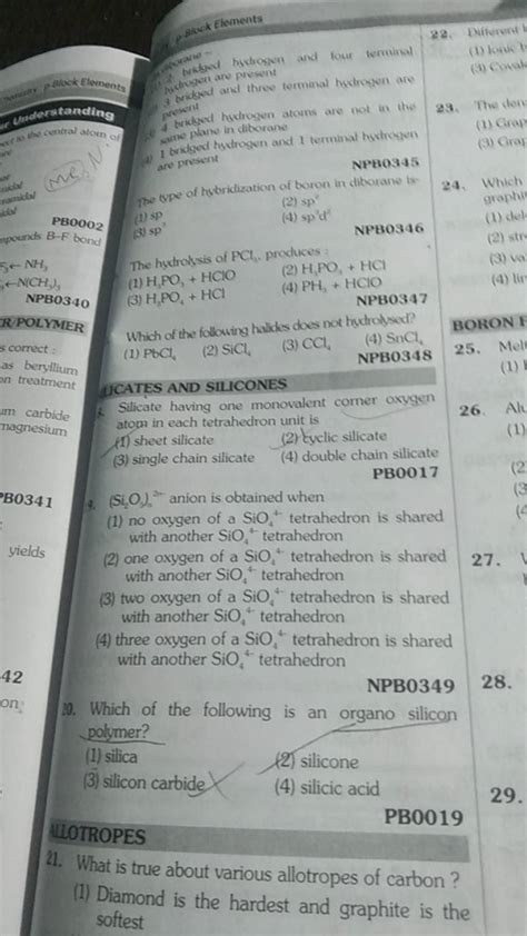 Which Of The Following Halides Does Filo
