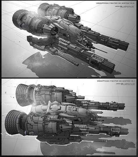 Transformers Space Ship Concept Art Transformers Spaceship Design