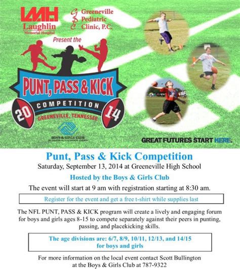 17 Best Images About Punt Pass And Kick Competition On Pinterest We