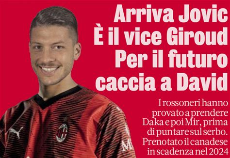 Y Al Final Llegó Luka Jovic Milan Adictos