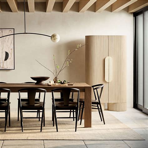 Terra 90 Warm Brown Oak Solid Wood Dining Table Reviews Crate