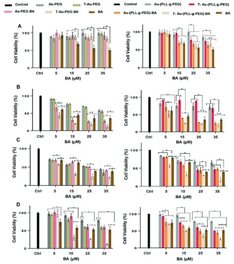 Effect Of Nanoparticles And Drug Nanocomplexes On Cell Viability In A