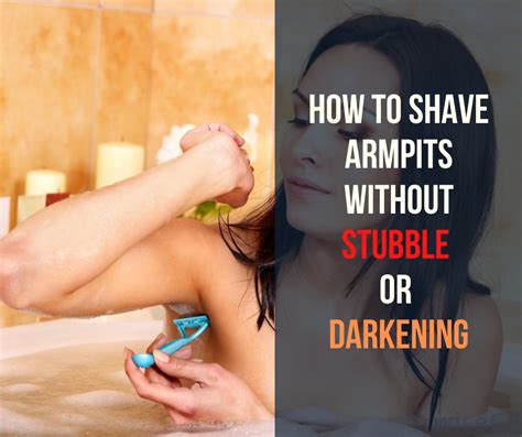How To Shave Underarms Without Getting Ingrown Hairs At Kate Gask Blog