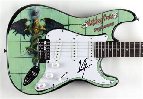 Vince Neil Signed Motley Crue Dr Feelgood 40 Electric Guitar Jsa