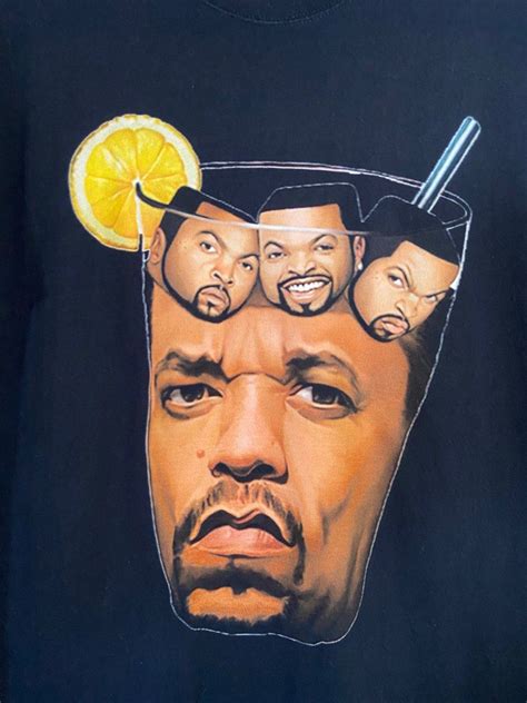 Kaos Rapper Ice Cube Dan Ice T Fesyen Pria Pakaian Atasan Di Carousell