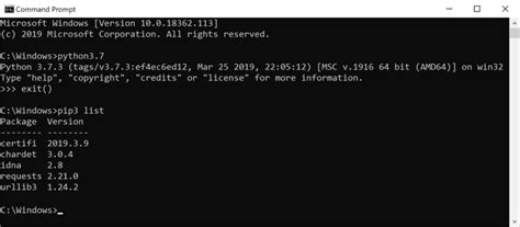 Command Line Python Using Python On Windows 10 Adafruit Learning System