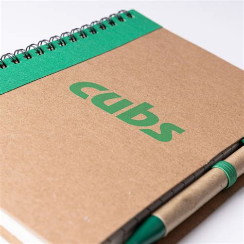 Cub Scouts Eco Notebook With Pen Scouts Sections
