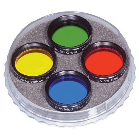 Orion Jeu De Filtres Colorés 3175 Mm