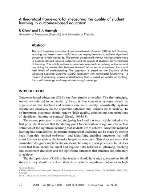 Teaching And Learning Download Free Pdf Educational Assessment Learning