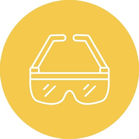 Premium Vector Safety Glasses Icon