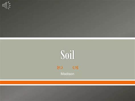 PPT Soil PowerPoint Presentation Free Download ID 2487534